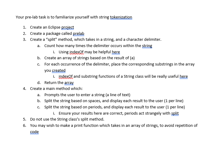 Solved Your Pre Lab Task Is To Familiarize Yourself With