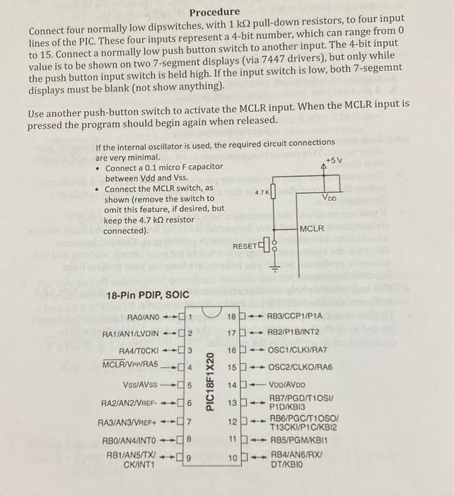write a program in c, using MPLAB x IDE show all | Chegg.com