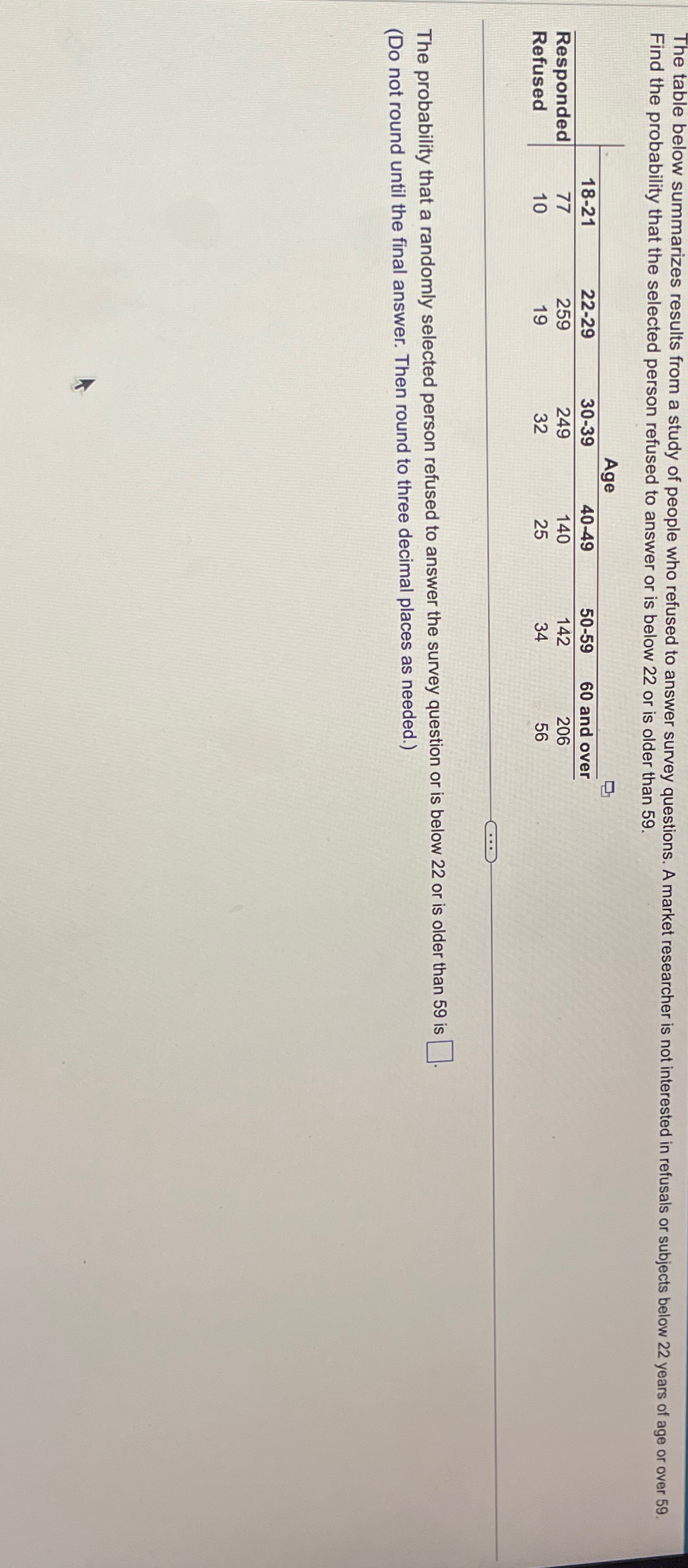 Solved The table below summarizes results from a study of | Chegg.com