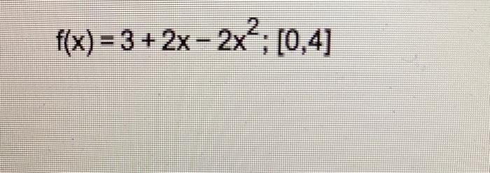 Solved Find The Absolute Maximum And Minimum Values Of The Chegg