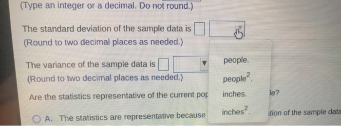 Solved having a hard time understanding standard deviation | Chegg.com