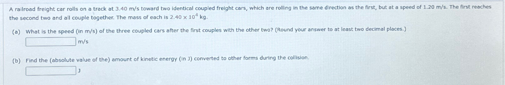 Solved the second two and all couple together. The mass of | Chegg.com