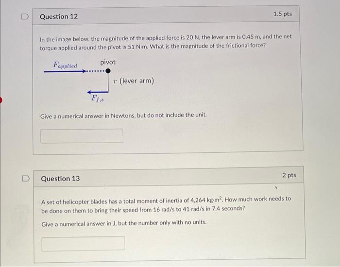 Solved In the image below, the magnitude of the applied | Chegg.com