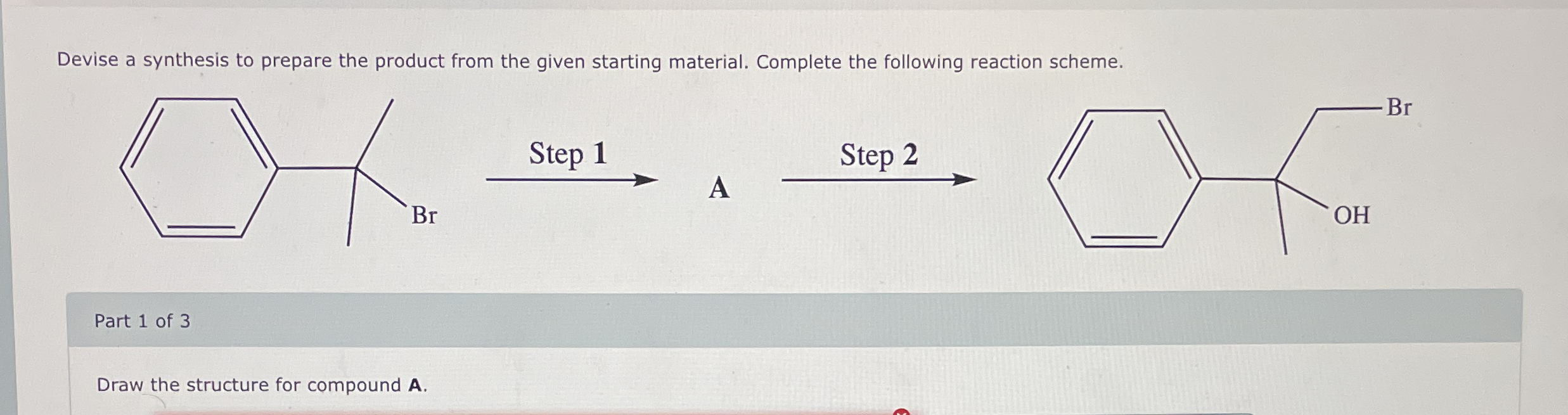Solved Devise a synthesis to prepare the product from the | Chegg.com