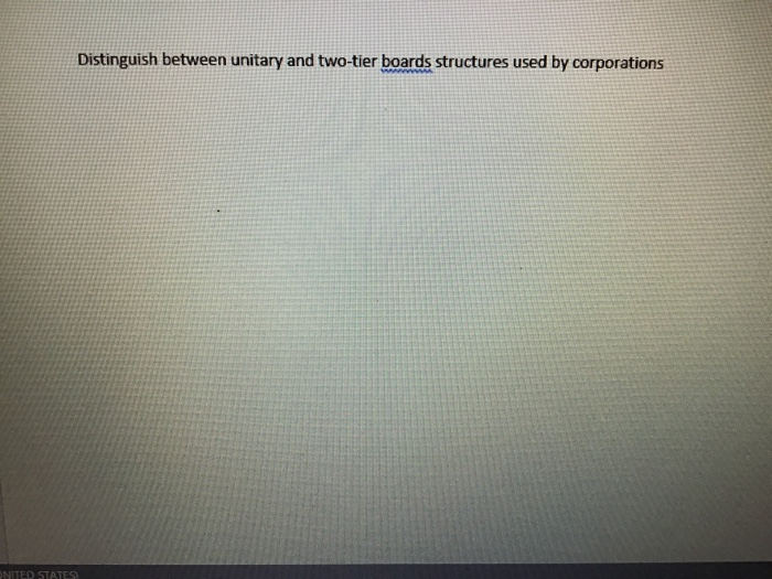Solved Distinguish between unitary and two-tier boards | Chegg.com