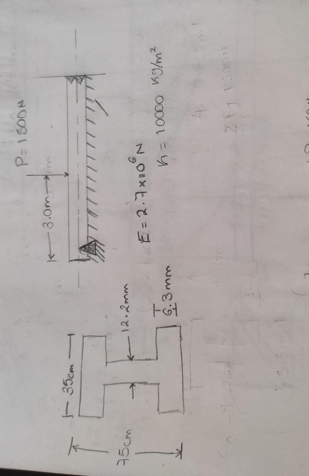 Solved Find the deflection and moment of the following | Chegg.com