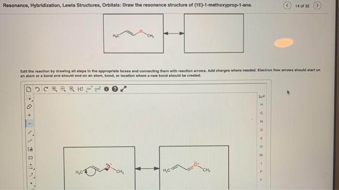 Solved Resonance, Hybridization, Lewis Structures, Orbitals: | Chegg.com