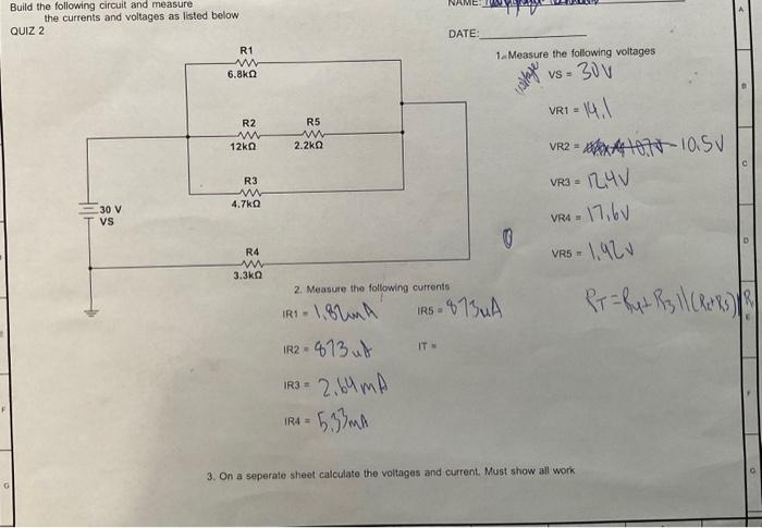 Solved show work on how you got the answersshow how to get | Chegg.com
