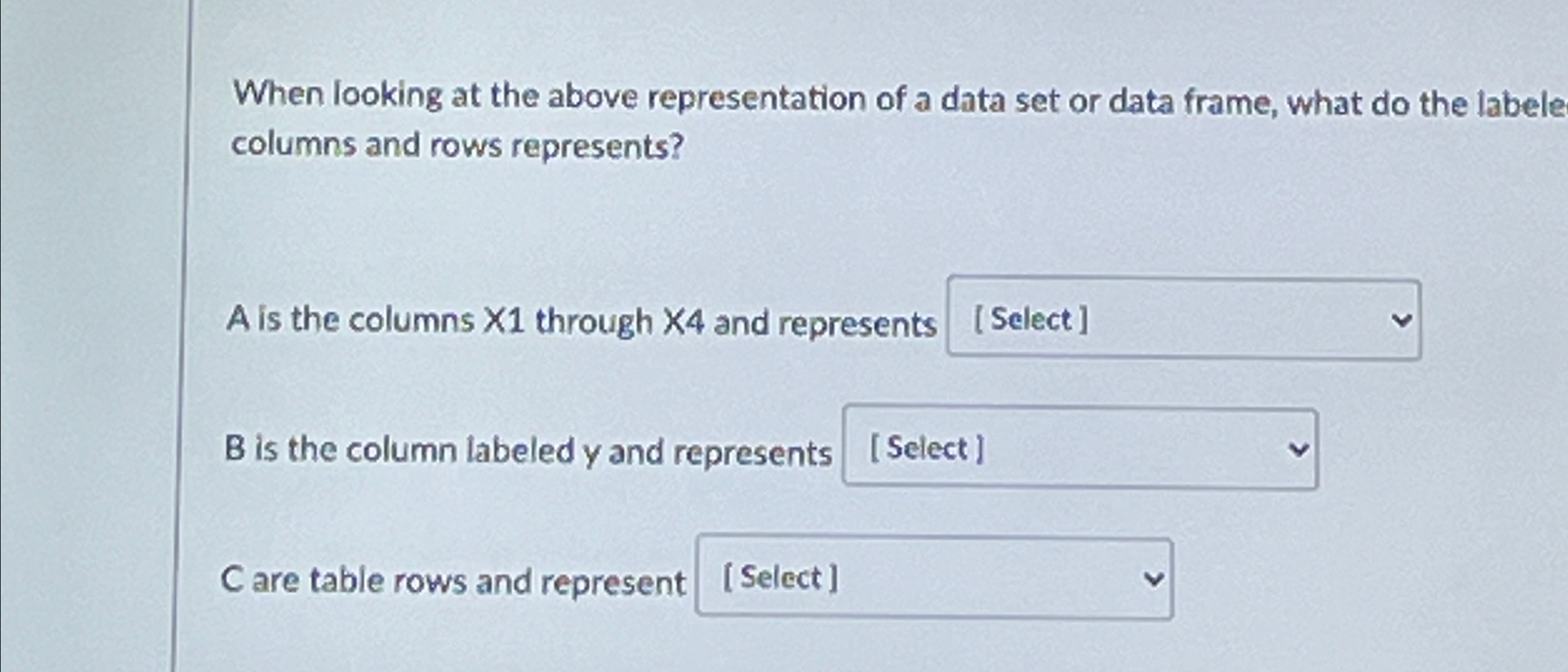 Solved When looking at the above representation of a data | Chegg.com