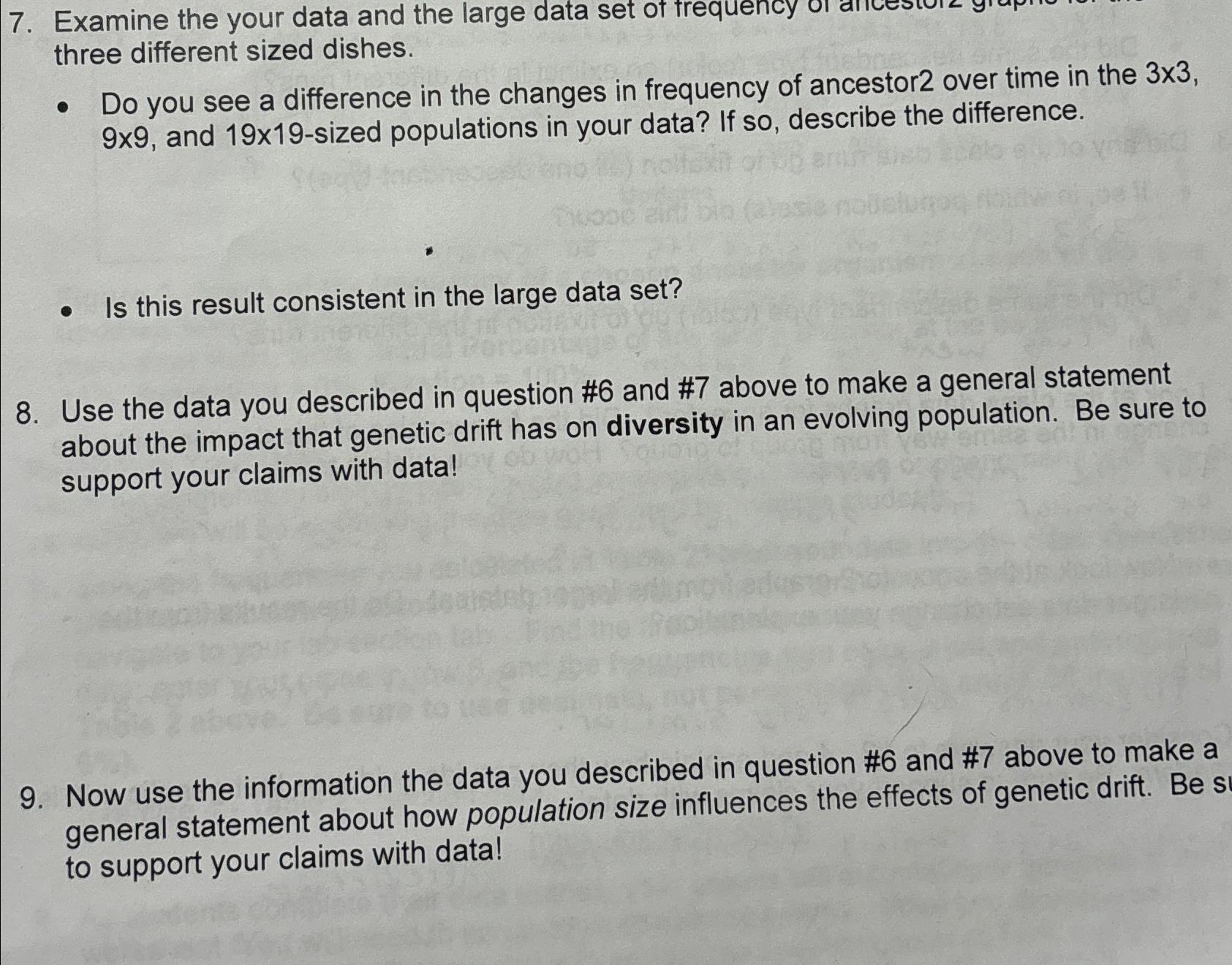 Solved Examine the your data and the large data set of | Chegg.com