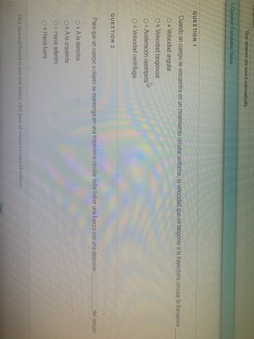 Solved Your answers are saved automatically Question | Chegg.com