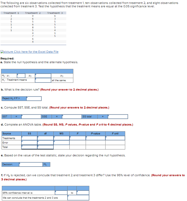 Solved The following are six observations collected from | Chegg.com