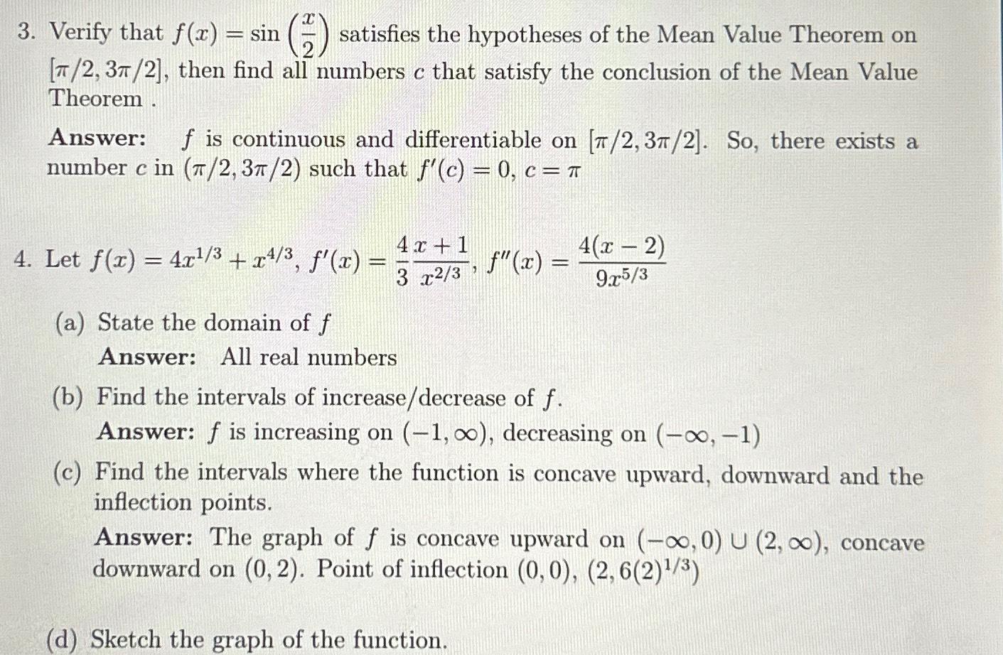 Solved Verify that f(x)=sin(x2) ﻿satisfies the hypotheses of | Chegg.com