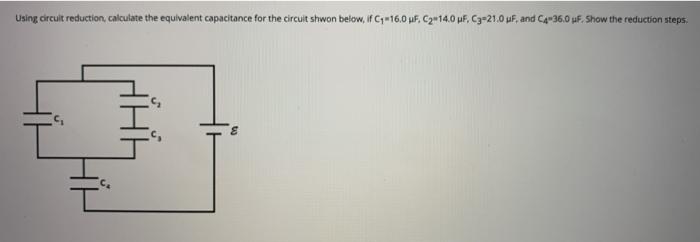 Solved Using circuit reduction calculate the equivalent | Chegg.com