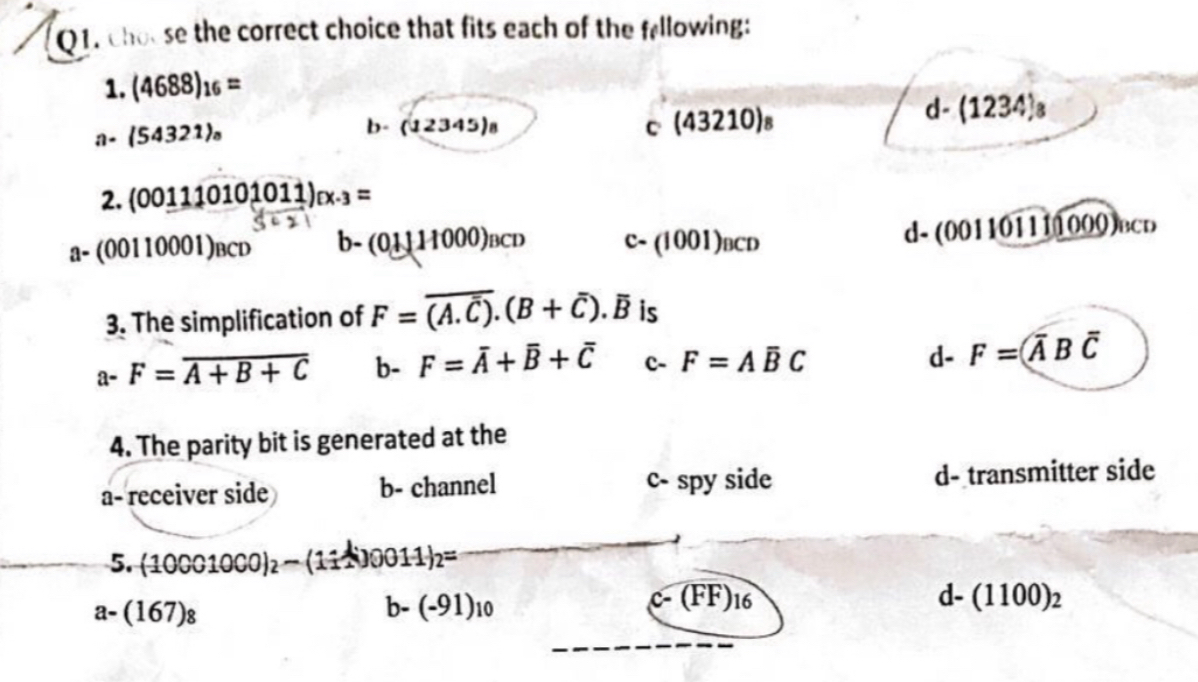 Logic gate I need the complete Soluation | Chegg.com