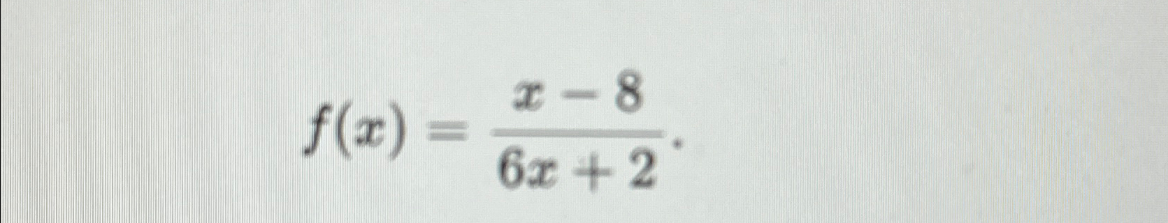 Solved F X X 86x 2 ﻿find The Dervative