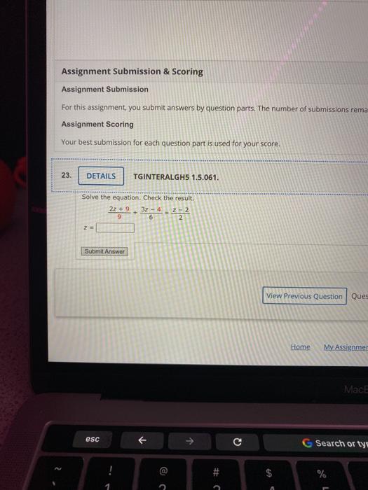 Solved Assignment Submission & Scoring Assignment Submission | Chegg.com