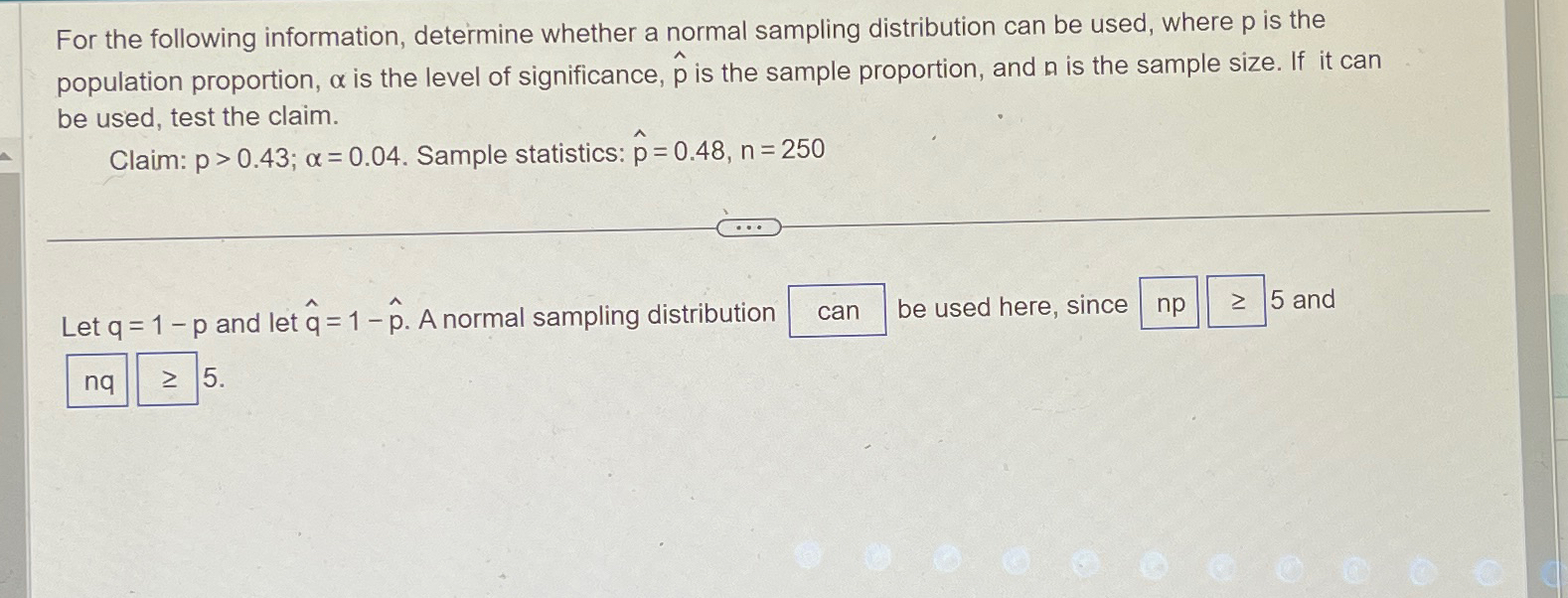 Solved For The Following Information Determine Whether A