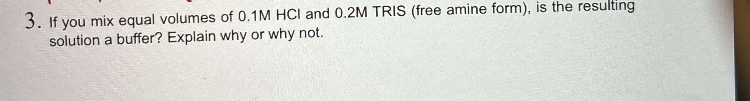 Solved If you mix equal volumes of 0.1 ﻿M HCl and 0.2 ﻿M | Chegg.com