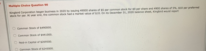 Solved Multiple Choice Question 121 Oriole Company began the | Chegg.com