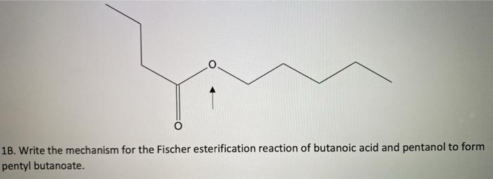 Solved 1B. Write the mechanism for the Fischer | Chegg.com