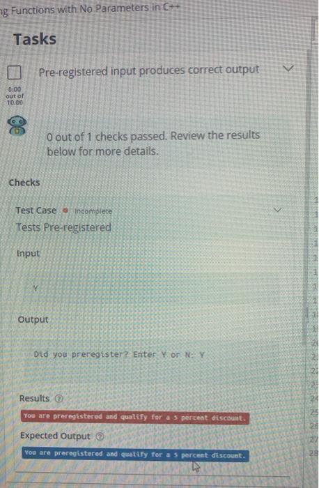Solved Writing Functions with No Parameters Summary In this | Chegg.com