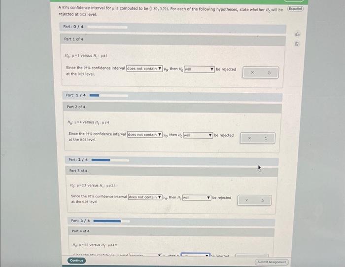 Solved A sys confidence interval for r is computed to be | Chegg.com