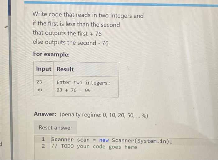 Solved Write code that reads in two integers and if the | Chegg.com Solved Write code that reads in two integers and if the | Chegg.com
