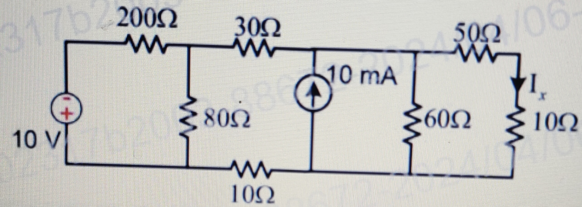 Solved In the circuit shown in Figure determine the current | Chegg.com