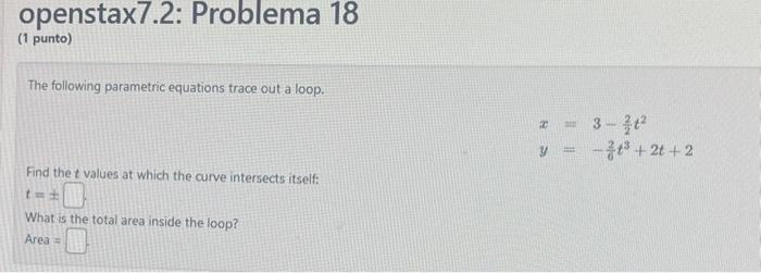 Solved openstax 7.2: Problema 18 (1 punto) The following | Chegg.com
