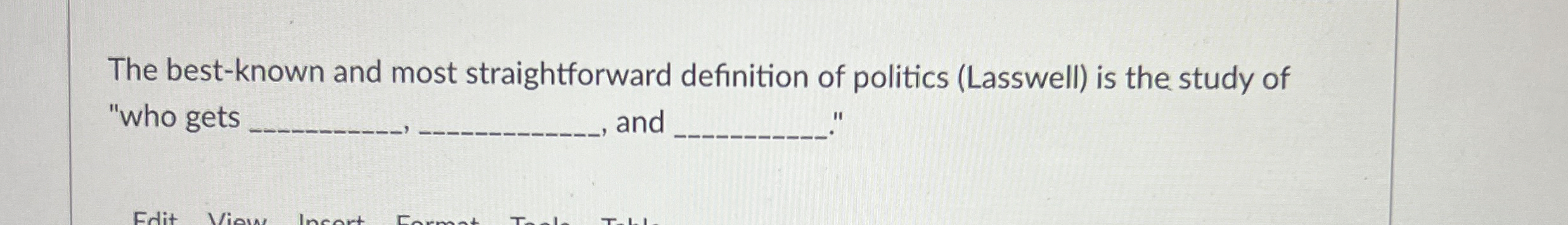 The best-known and most straightforward definition of | Chegg.com