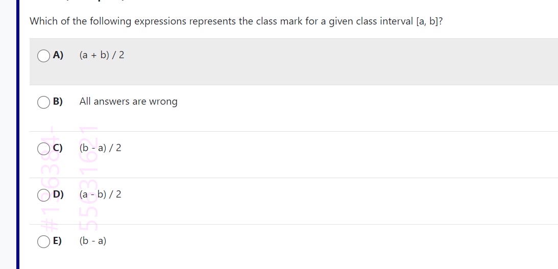 Solved Which of the following expressions represents the | Chegg.com