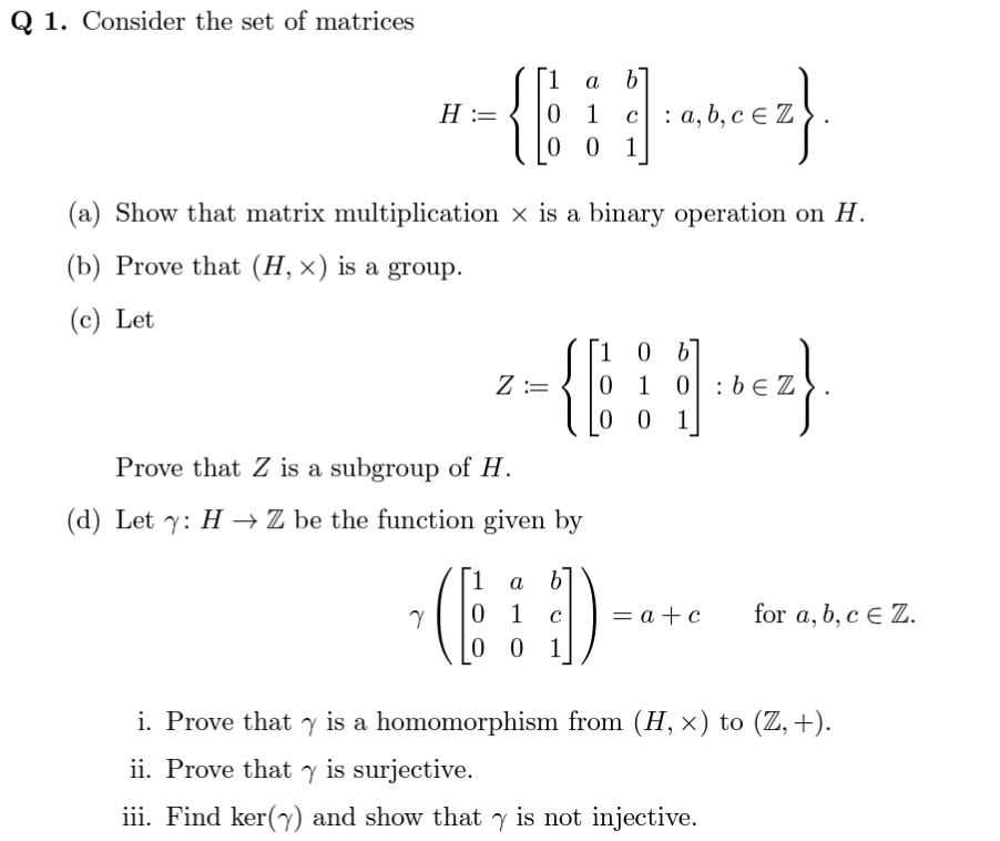 Solved Q 1. ﻿Consider the set of | Chegg.com