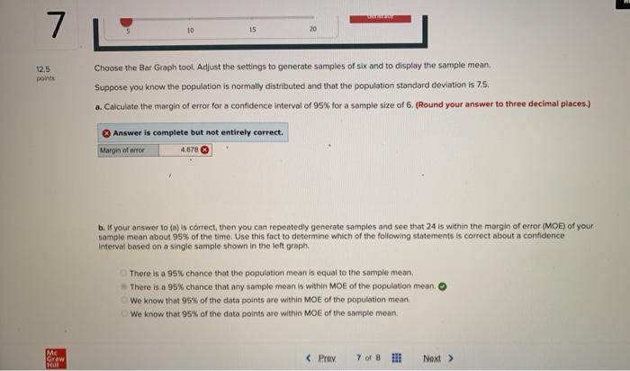 Solved 7 II.. GRAPH Show Best Fit Of 12.5 points Truly | Chegg.com