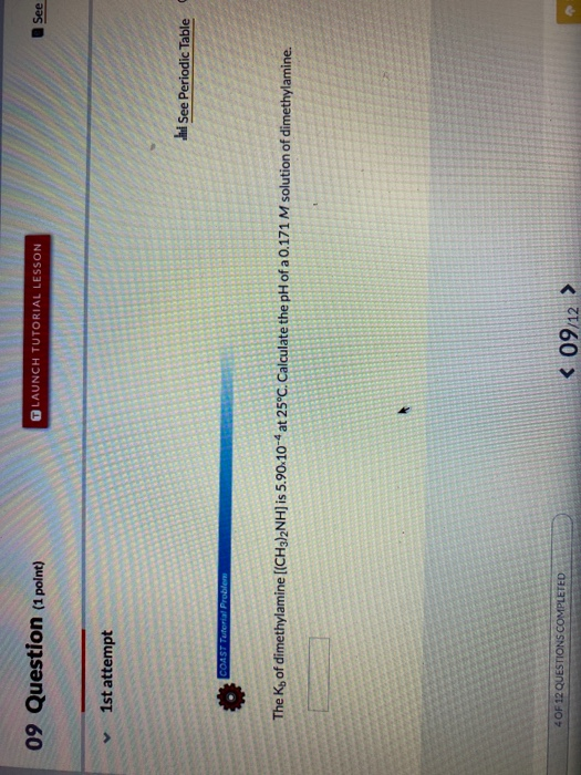 Solved 09 Question (1 point) LAUNCH TUTORIAL LESSON See 1st | Chegg.com