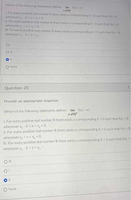 Solved Which of the following statements defines | Chegg.com