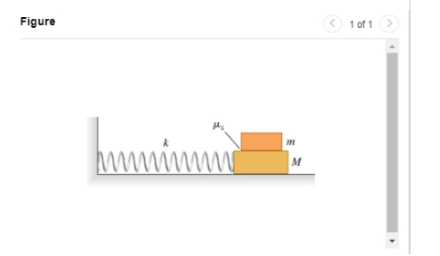 Solved Consider the system of two blocks and a spring shown | Chegg.com