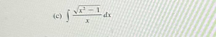 Solved 1-8 Three integrals are given that, although they | Chegg.com