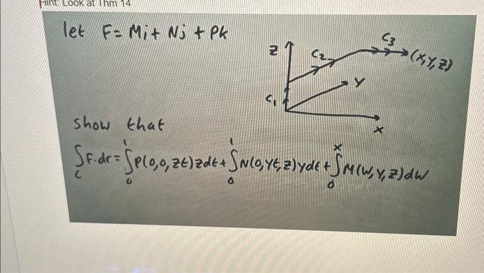 Solved due in 30 mins. calculate the work done by F on an | Chegg.com