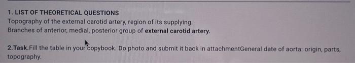 Solved Answer question 1 use the table format to answer, | Chegg.com