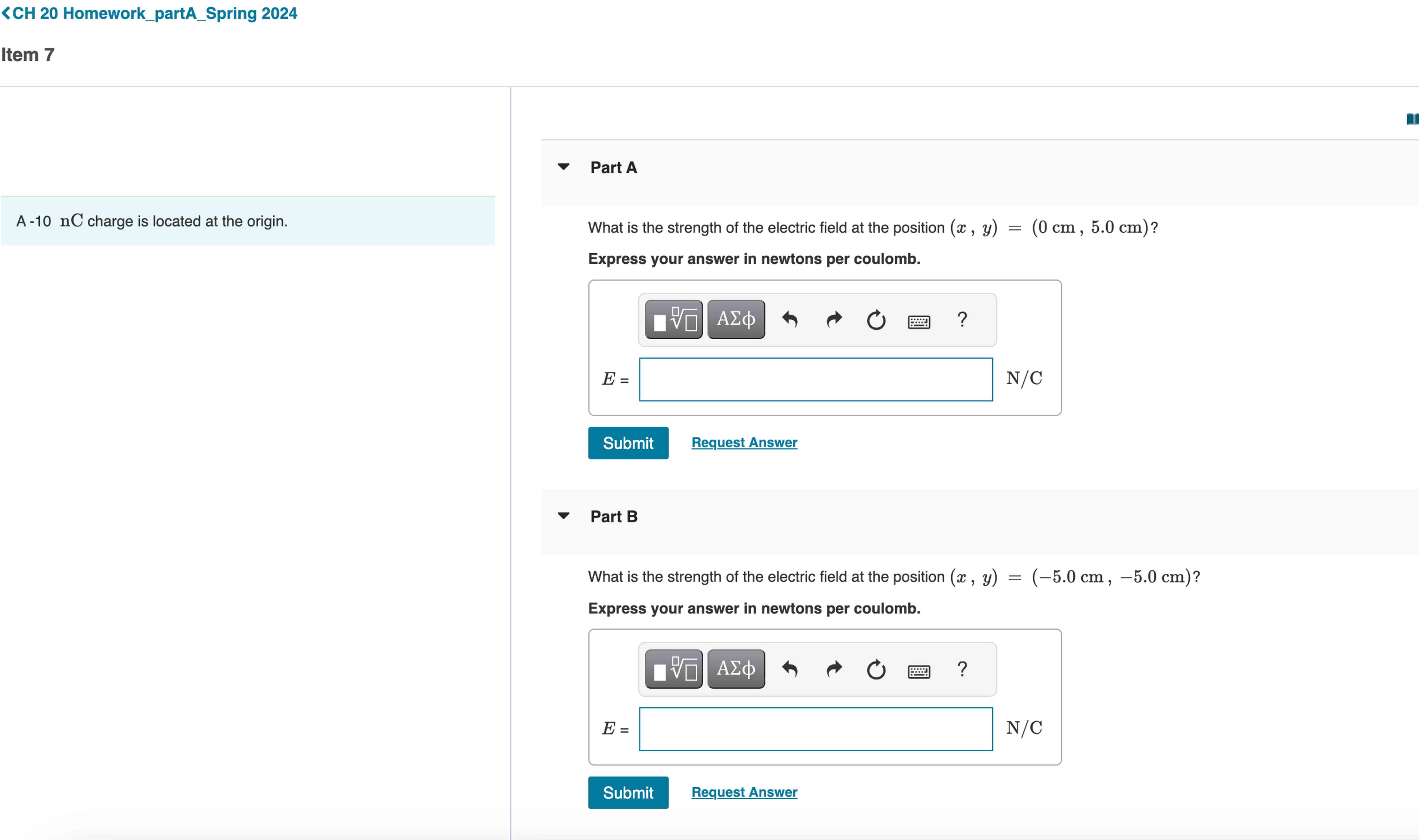 Solved Please help with both part A and B. | Chegg.com