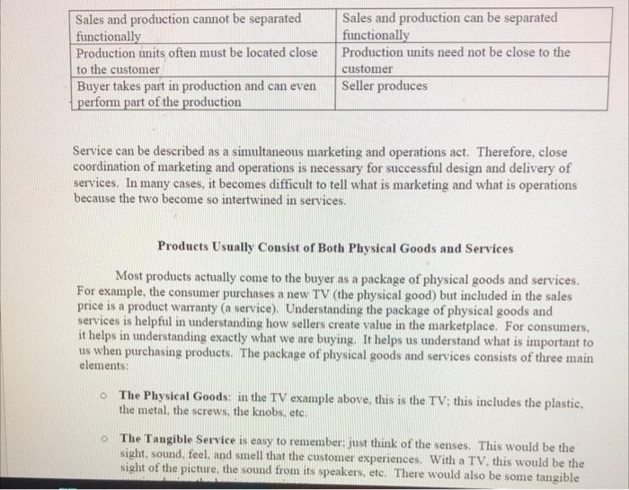 Questions 4 - 6: From the "Products Usually Consist | Chegg.com