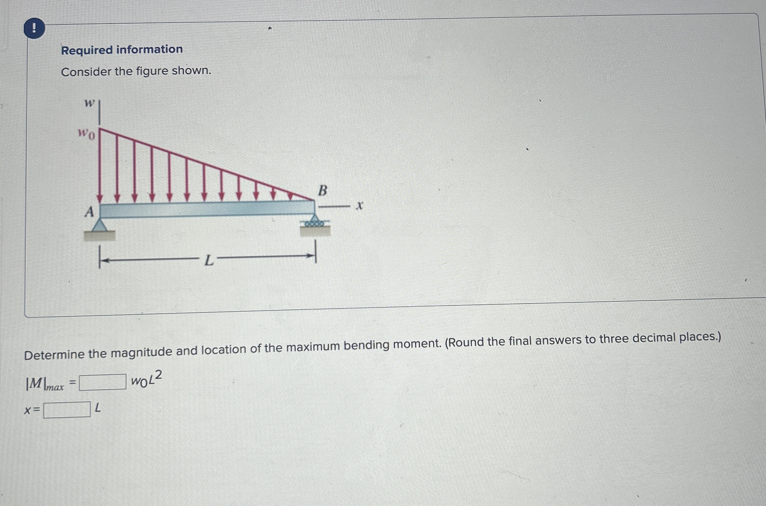 Solved !Required informationConsider the figure | Chegg.com