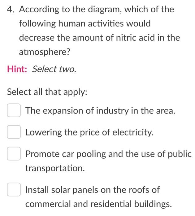 Solved Part 1: Acid Rain Formation Primary air pollutants, | Chegg.com