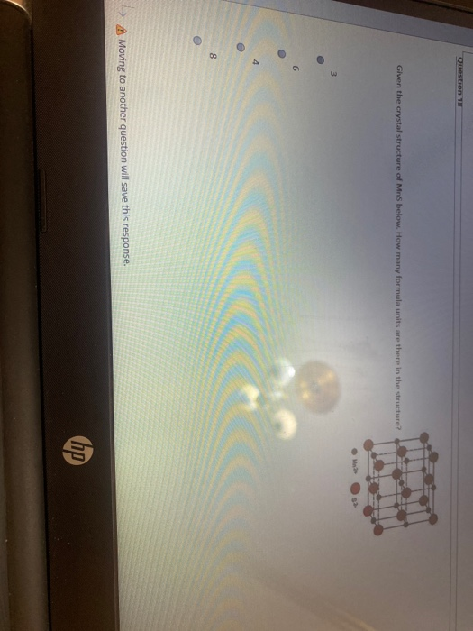 Solved Question 1 Given the crystal structure of Mns below. | Chegg.com