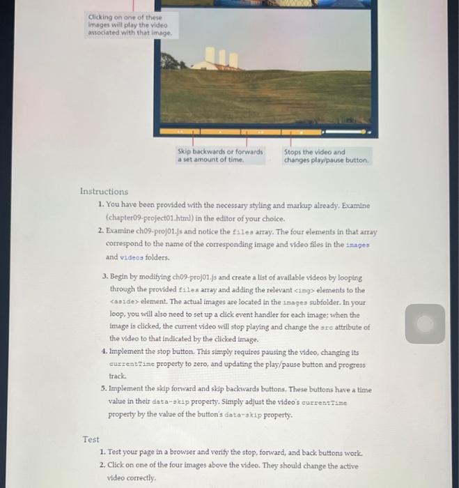 Solved Project 1: Enhanced Media Player Ditficulty Level: | Chegg.com