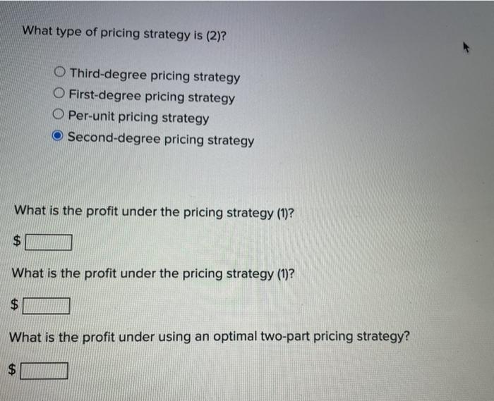 Solved You are a pricing analyst for QuantCrunch | Chegg.com