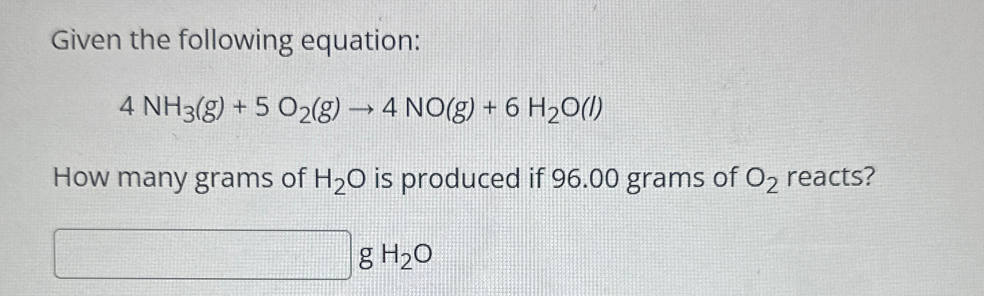 Solved Given the following | Chegg.com