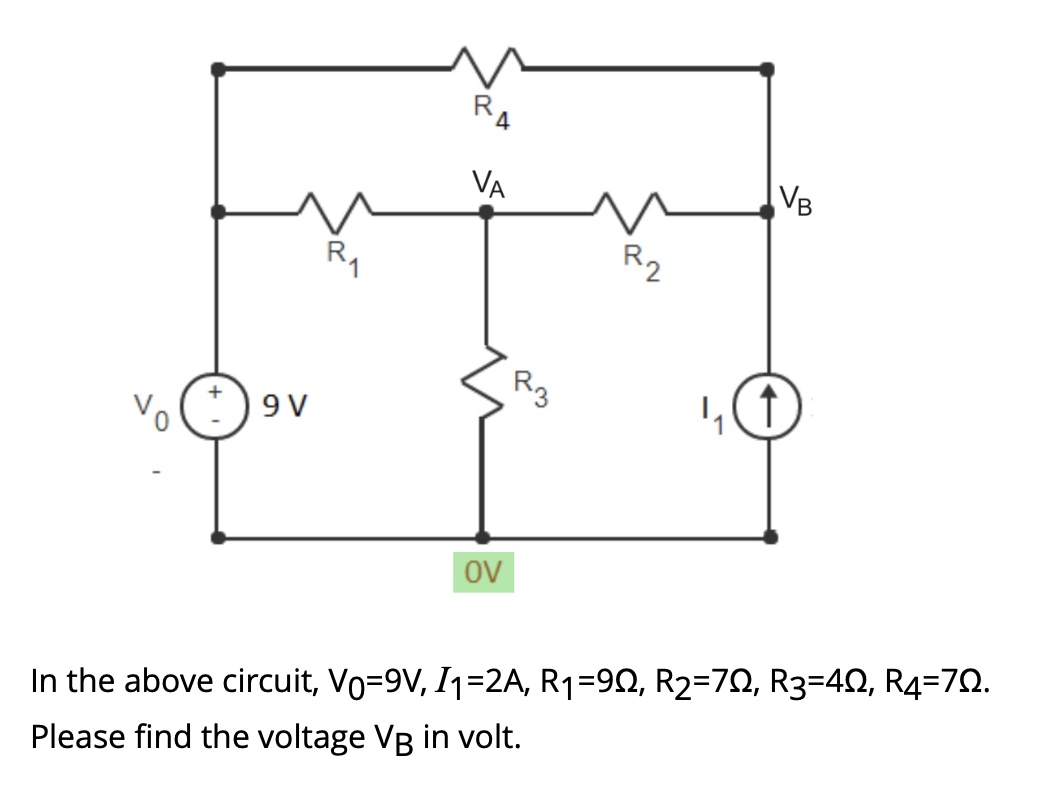 Solved In ﻿the above circuit, | Chegg.com