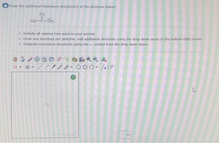 Solved Draw the additional resonance structure(s) of the | Chegg.com
